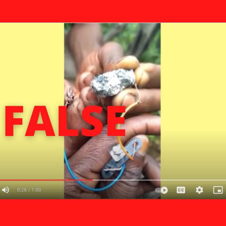 No, electric rocks from Congo are not real - Namibia Fact Check